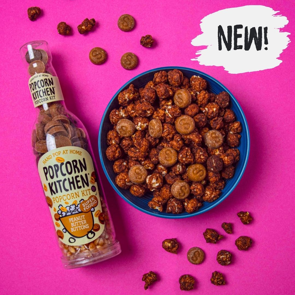 New!! Peanut Butter Buttons Themed Popcorn Gifting | Popcorn Kitchen ...