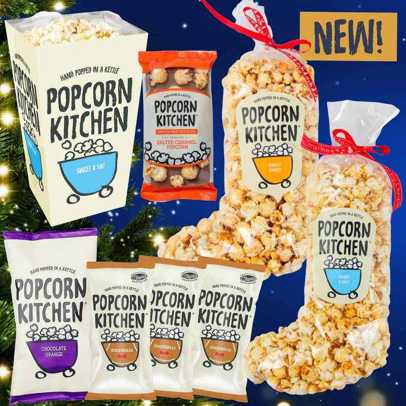 Christmas eve popcorn selection