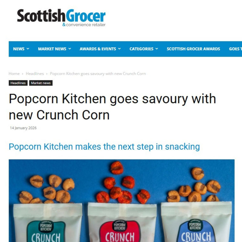 Scottish Grocer featuring Crunch Corn